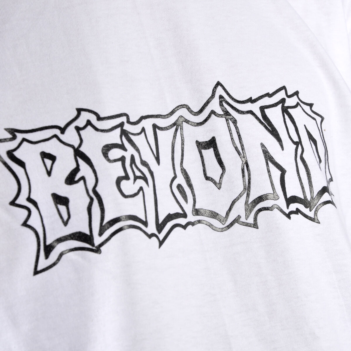 Beyond Devil Tee, white / wet black | Beyond